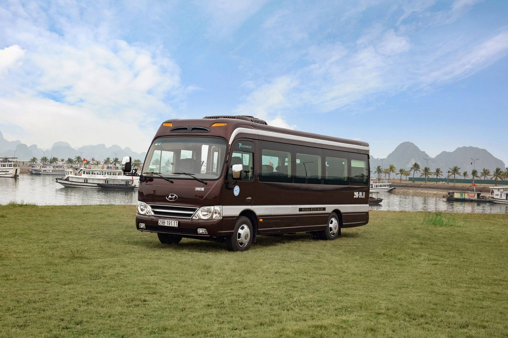 From Hanoi to Halong Bay Transfer Services by Rosa Eco Bus